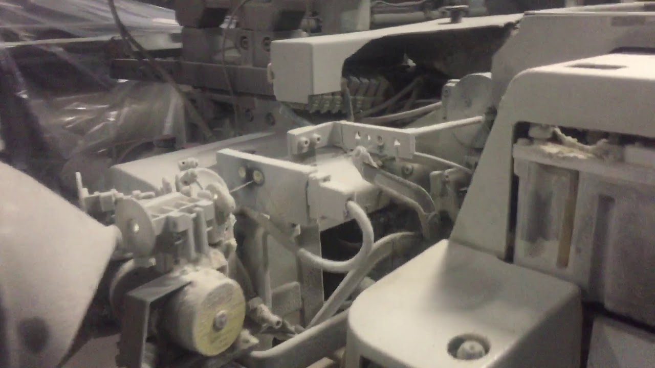 Weaving machine - YouTube