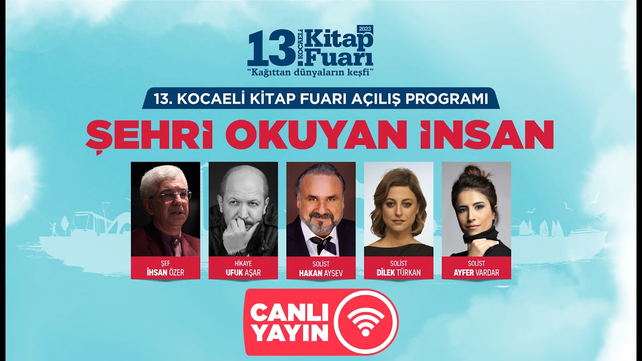 13. Kocaeli Kitap Fuarı Başlıyor - YouTube