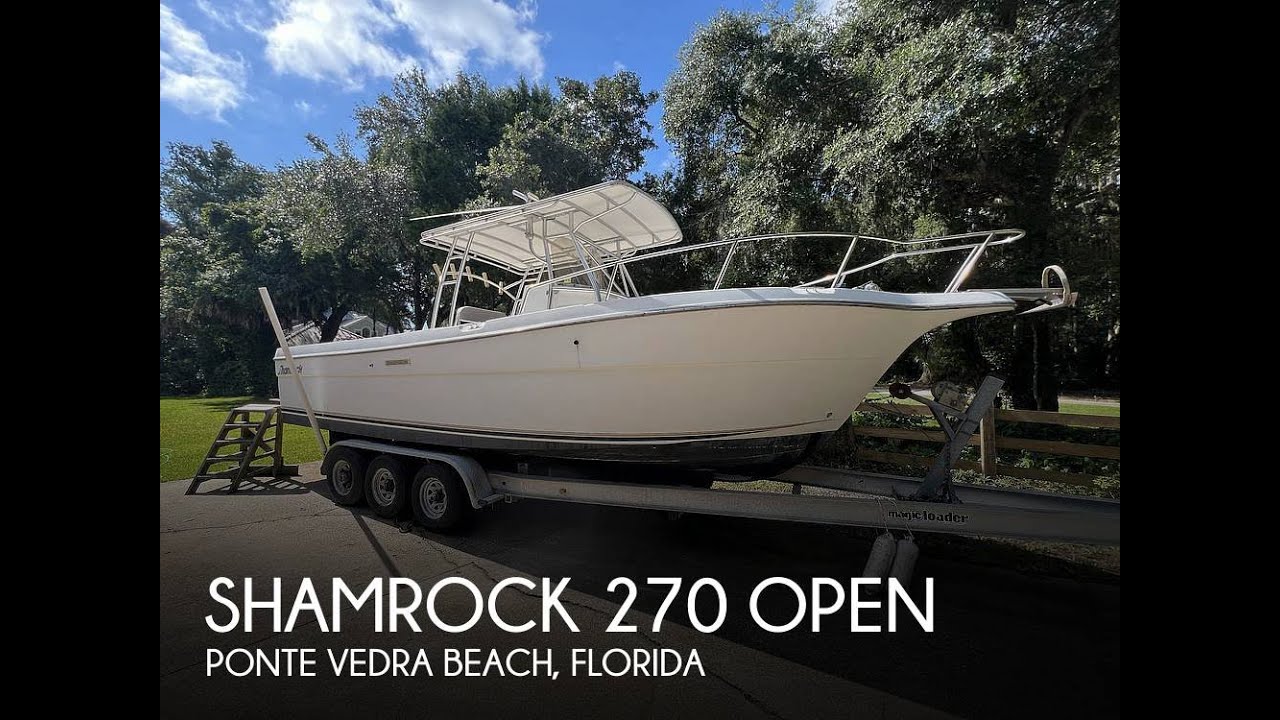 Used 2001 Shamrock 270 Open for sale in Ponte Vedra Beach, Florida ...