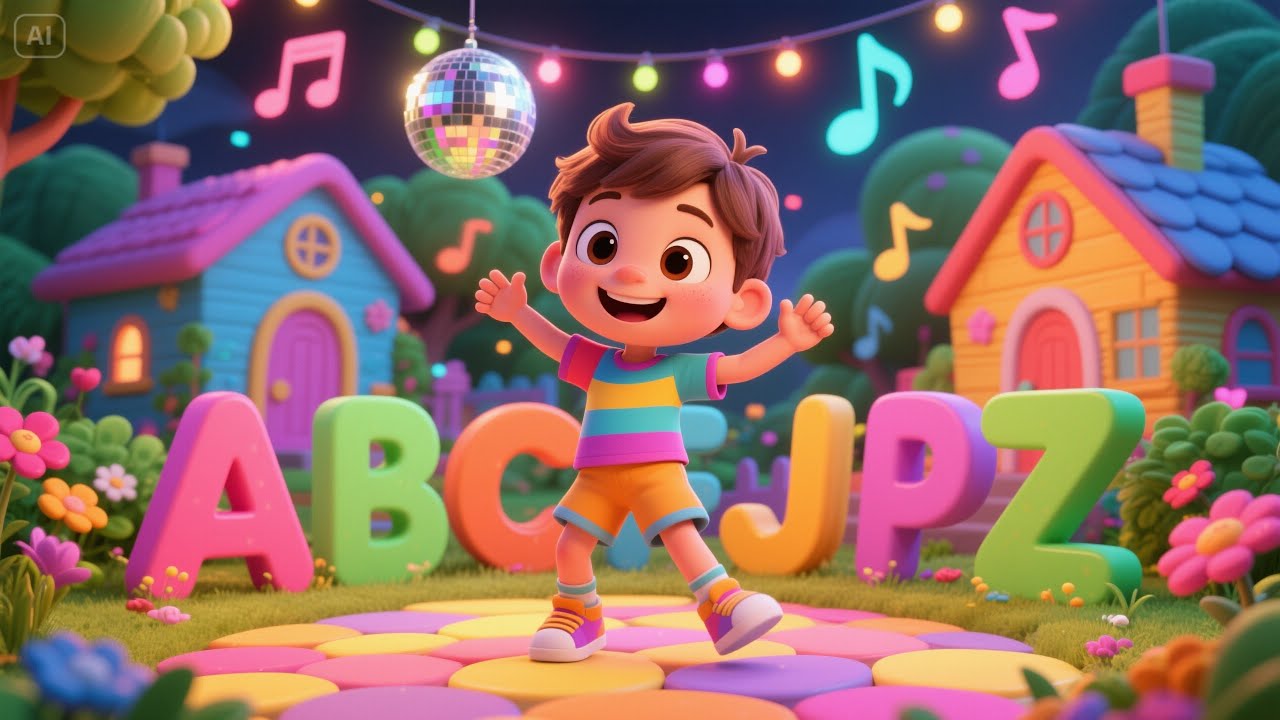Alphabet Groove – ABC Dance Party | Catchy ABC Song for Kids | Learn ...