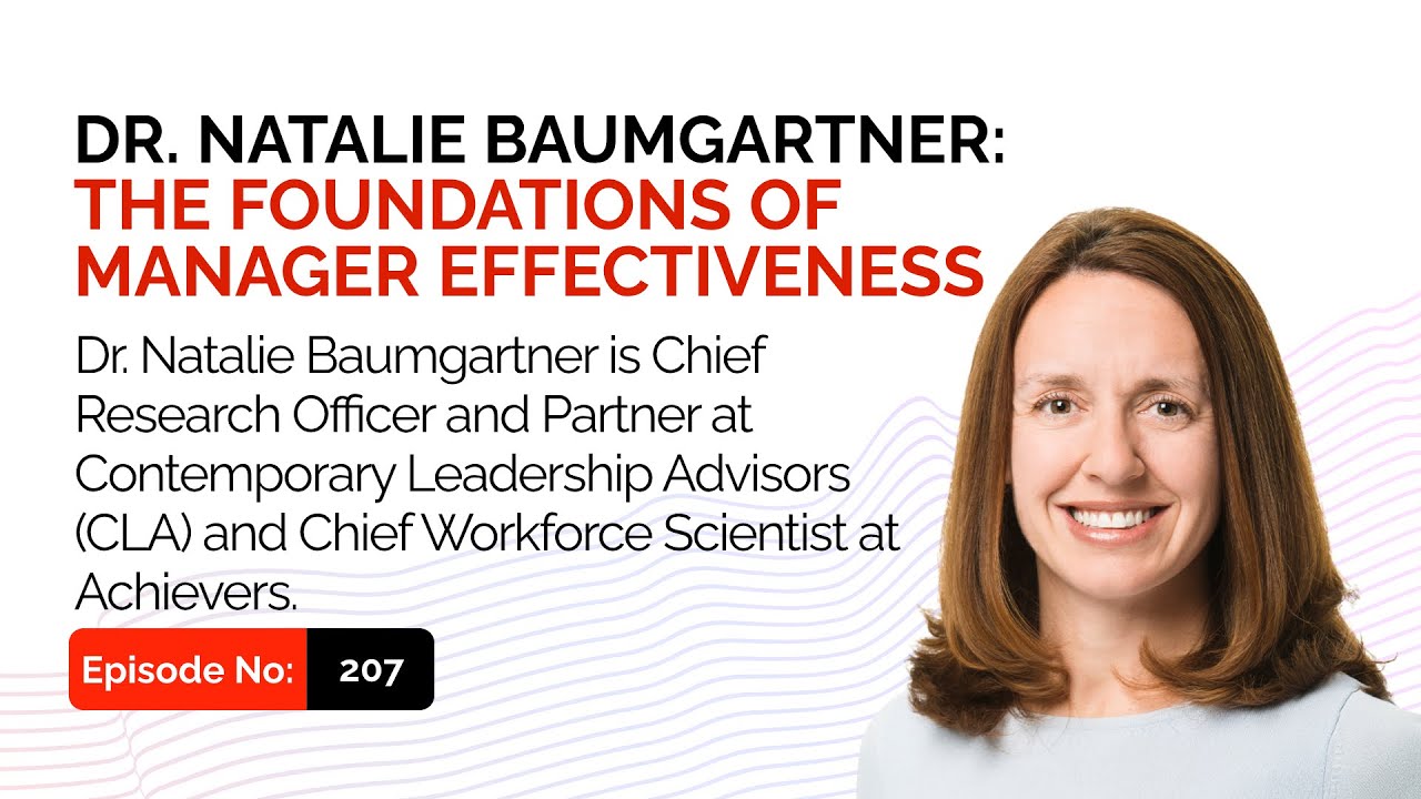 Dr. Natalie Baumgartner: The Foundations of Manager Effectiveness - YouTube