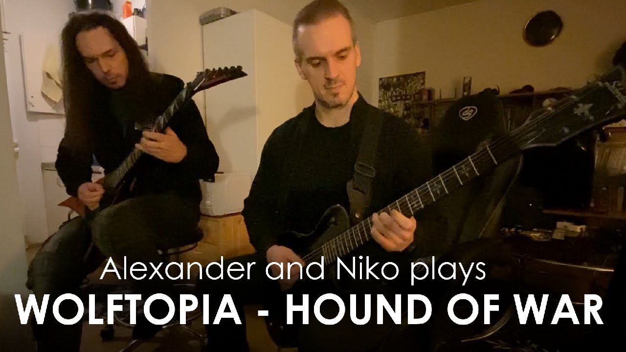 Wolftopia - Hound of War - Guitar Playthrough - YouTube