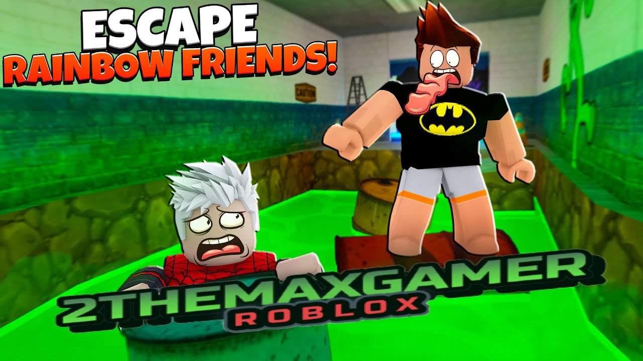 Escape Rainbow Friends - Roblox Obby - YouTube