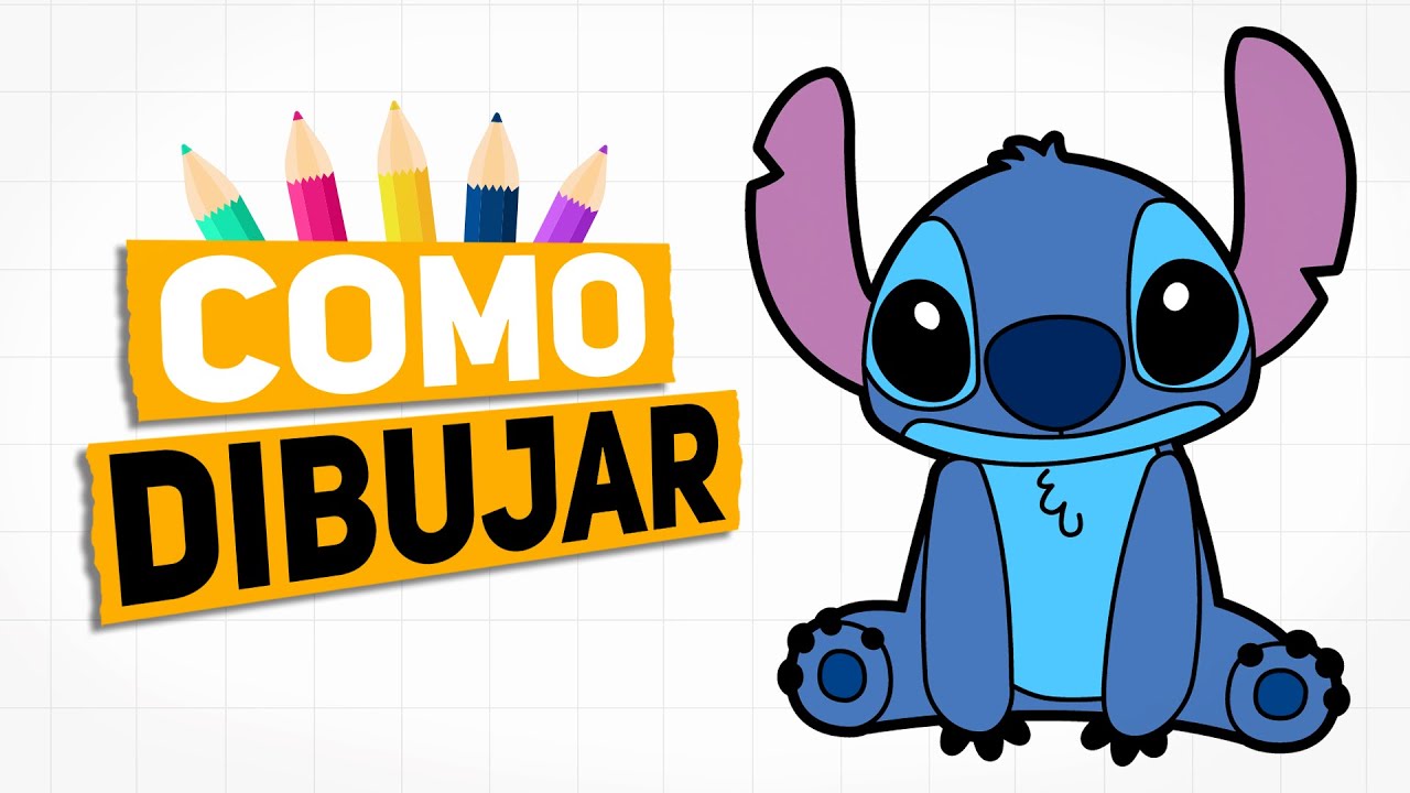 Cómo Dibujar a Stitch Paso a Paso! - YouTube