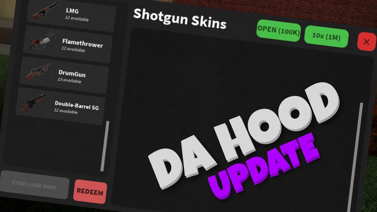 Da Hood NEW UPDATE! - YouTube