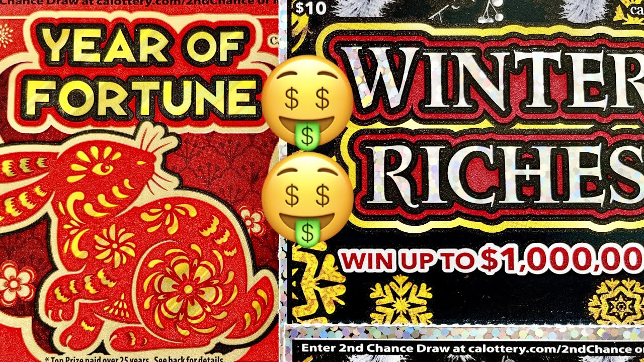 🤑 More NEW Tickets 🐇 Year Of Fortune ️ Winter Riches ️ CA Lottery ...