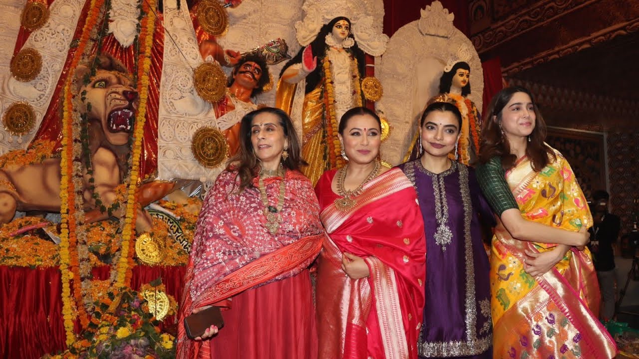 Rani Mukerji , Patralekhaa, Tanishaa Mukerji, Tanuja, Hrishitaa Bhatt ...