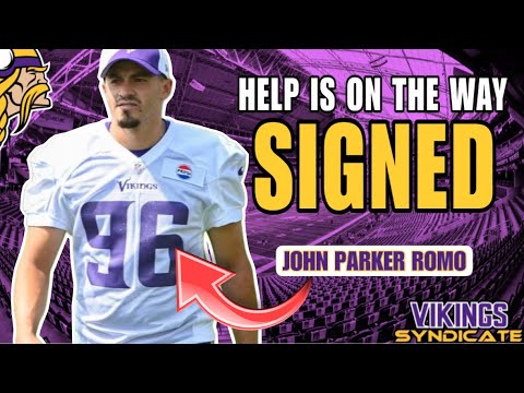 The Minnesota Vikings SIGN Kicker John Parker Romo as Will Reichard ...