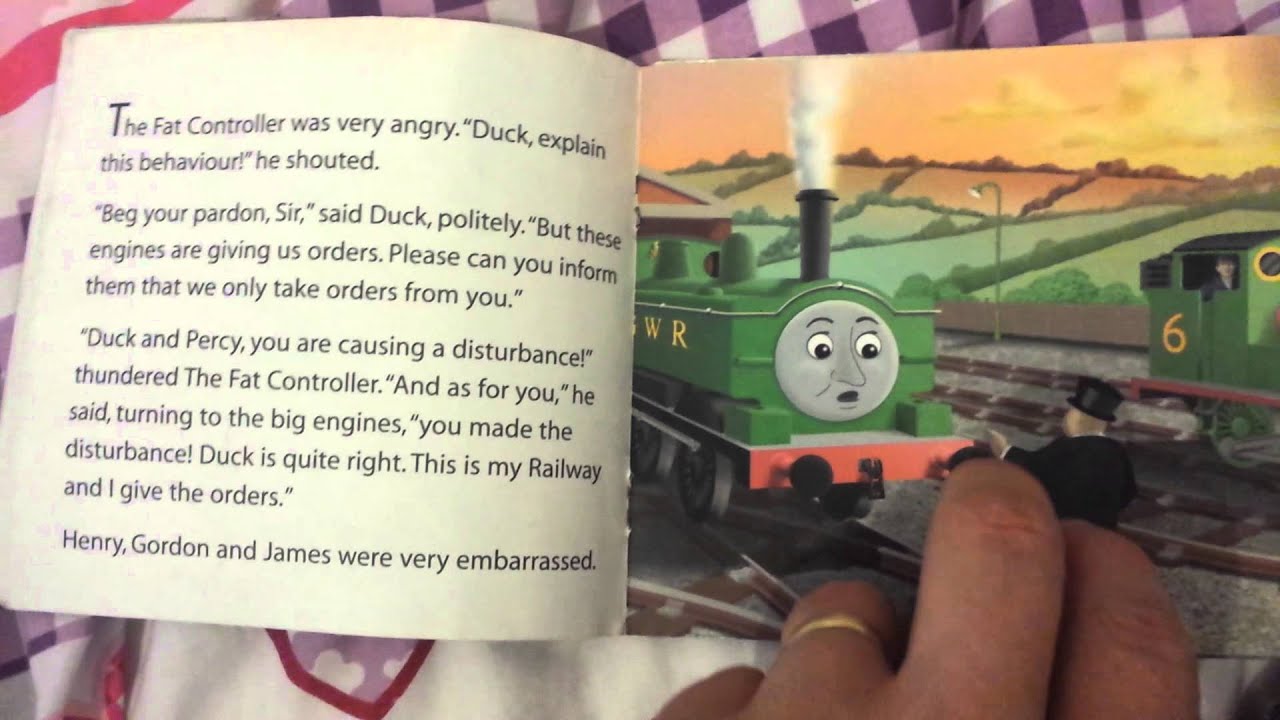 Thomas and Friends - Duck - Children's book READ ALOUD!! - YouTube