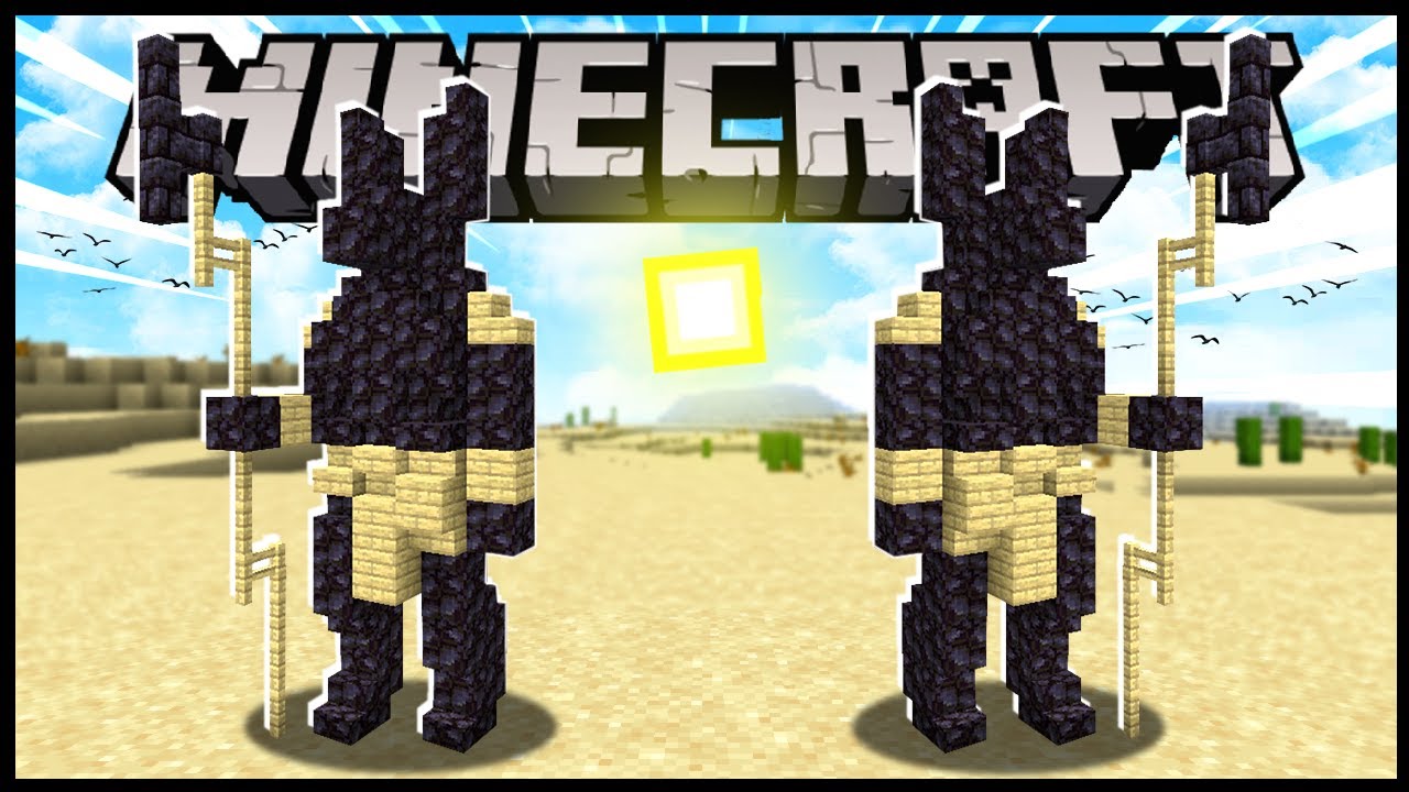 CONSTRUÍ AS ESTATUAS DE ANÚBIS!! - Minecraft Irmandade #25 - YouTube
