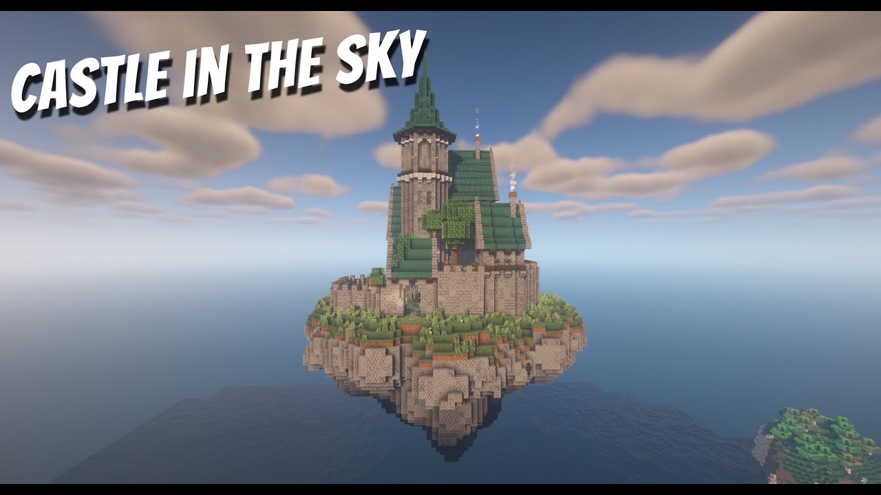 Minecraft: Castle in the sky [Medieval/Fantasy]] - YouTube