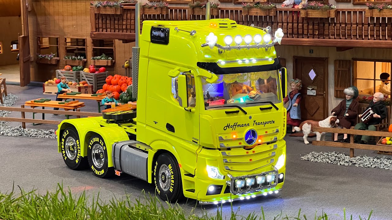 BEST OF RC TRUCKS, RC MODEL TRUCKS IN COLLECTION!! RC SHOW TRUCKS, RC ...