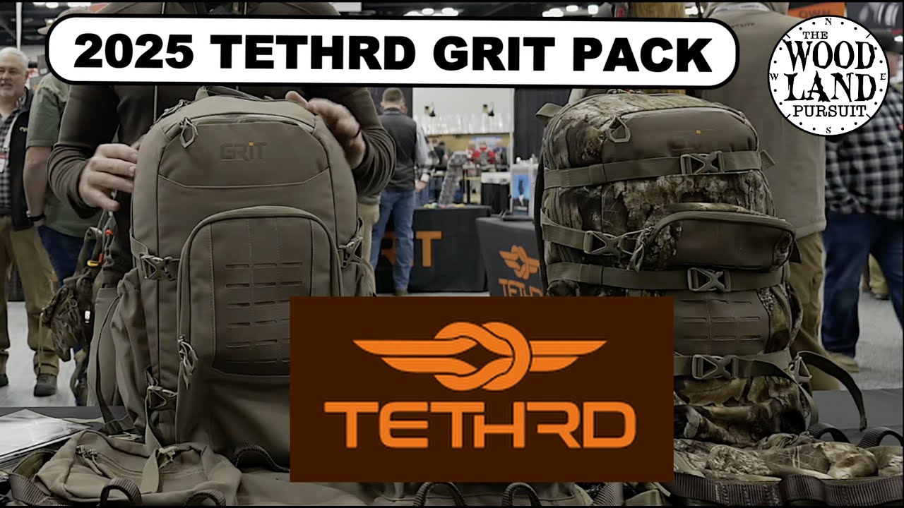 Tethrd GRiT Bag New for 2025 and is only $149.99! ATA 2025 - YouTube