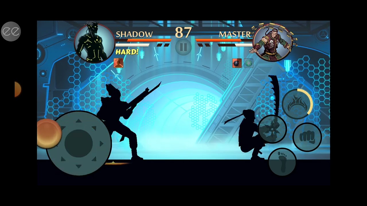Shadow Fight 2 Titan bordigards MASTER And GORO FIGHT - YouTube
