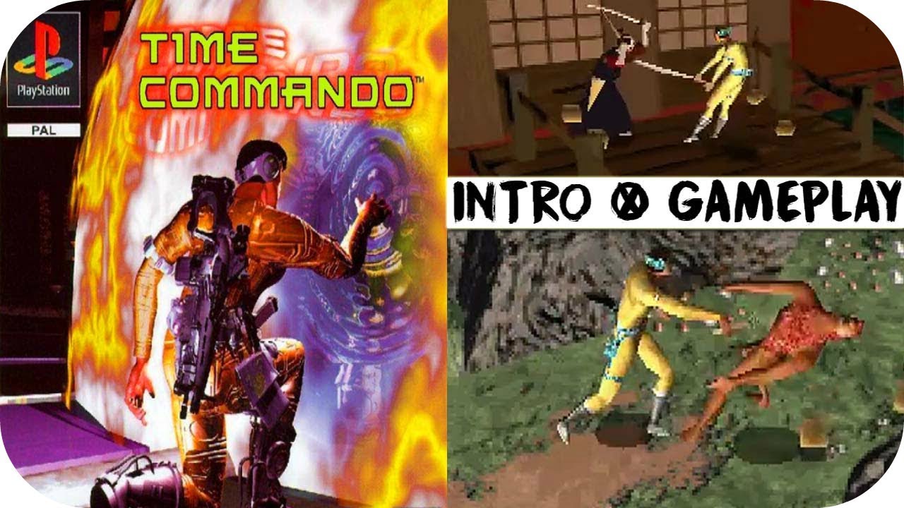 TIME COMMANDO - Intro & Gameplay PlayStation HD - YouTube