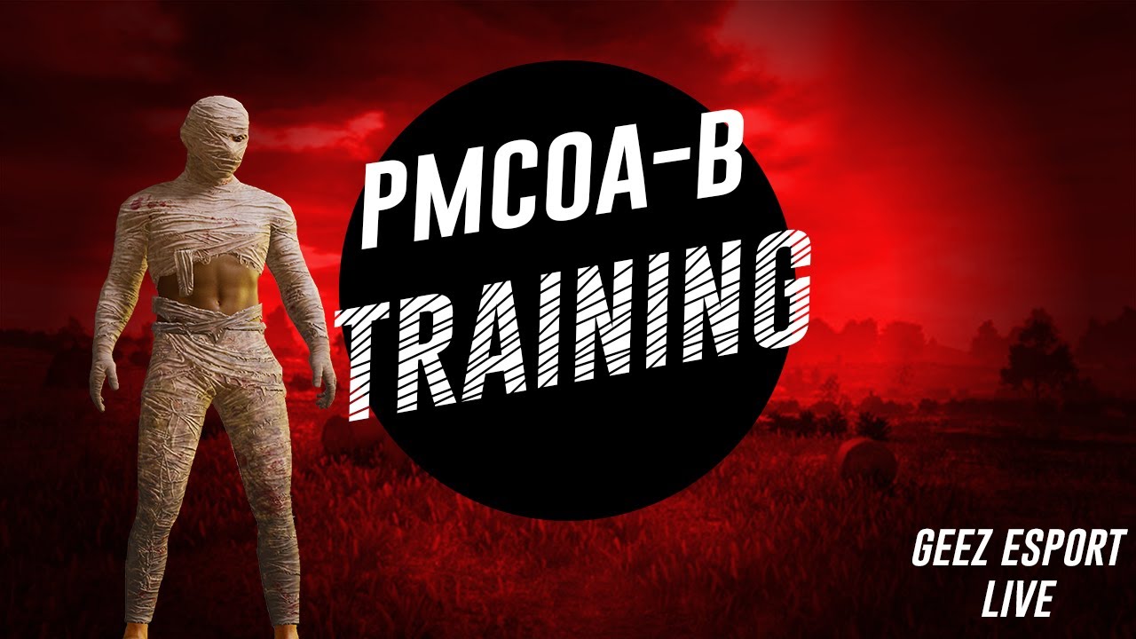 GEEZ eSport PMCOA-B TRAINING ROOM #EthioPubg #PUBGMOBILE #PUBG # ...