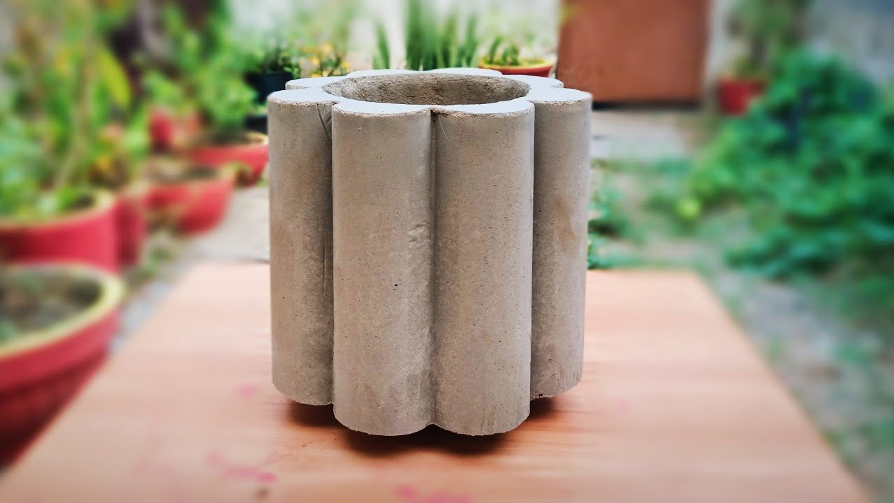 Amazing Creativity with Cement, Gamla kaise banaen, DIY - YouTube