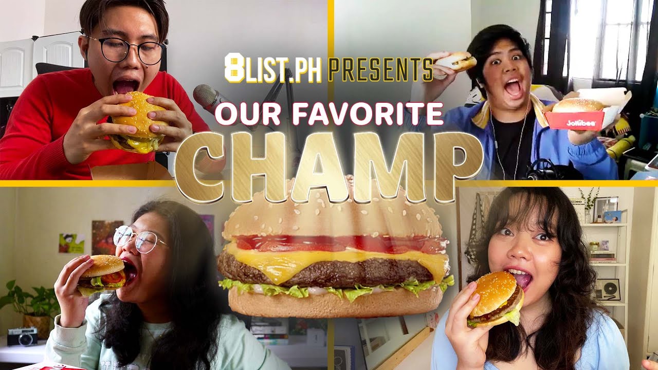 Taste Test: Trying out all the Jollibee Champ variants | 8List.ph ...