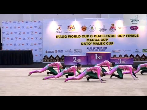 TEAM JAPAN JUNIOR FINAL WORLD CUP FINALS&CHALLENGE CUP FINALS #эстетическаягимнастика