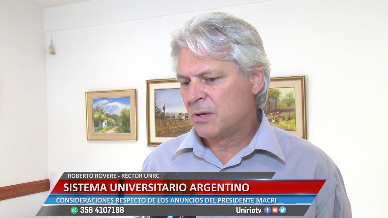 SISTEMA UNIVERSITARIO ARGENTINO - ROBERTO ROVERE - YouTube