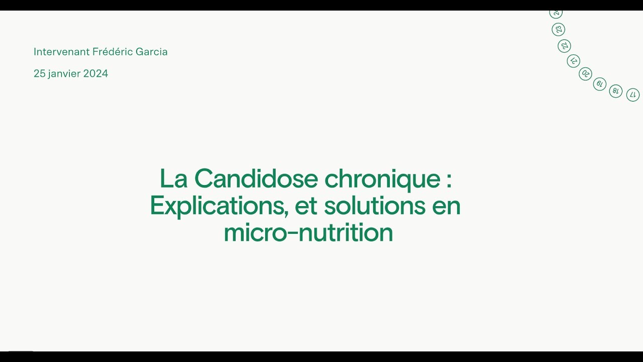 La Candidose chronique : Explications, et solutions en micro-nutrition. - YouTube