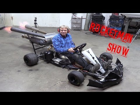 Rocketman: HOW to make a SUPER JET GOKART ! part #1 - YouTube