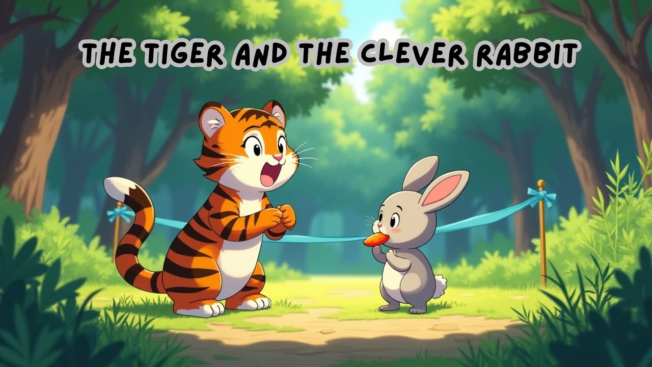 The Tiger and The Clever Rabbit | Short Story | Stories for Kids ...