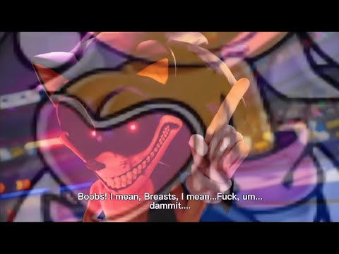 2011X and Rouge Interaction in Sonic Crossworlds || CANON 100%