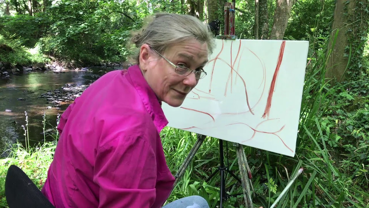 Landscape Painting by the River with Susan Webb - Recording - YouTube