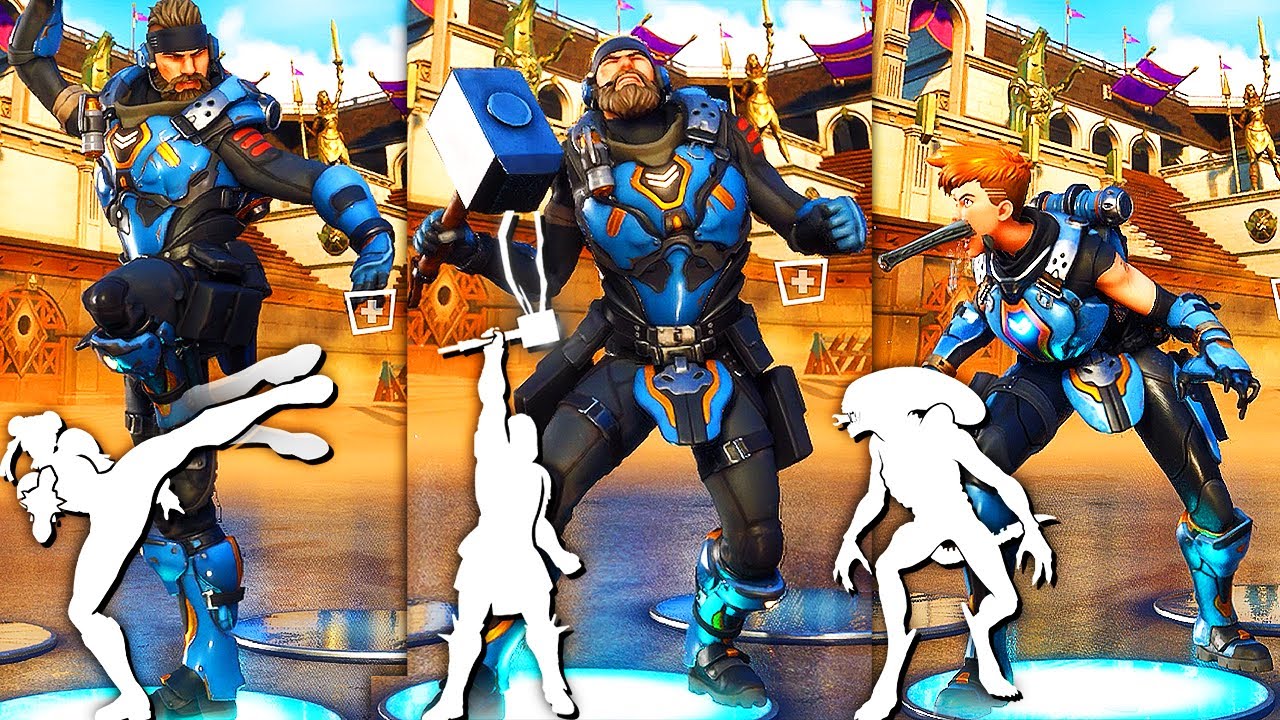 Fortnite Cyprus Nell Skin (Reese Male) doing All Built-In Dances and ...