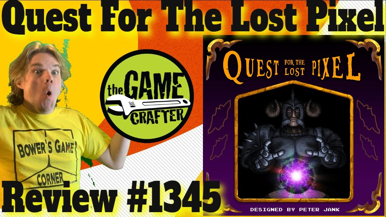 Quest For The Lost Pixel Review - Bower's Game Corner #1345 - YouTube