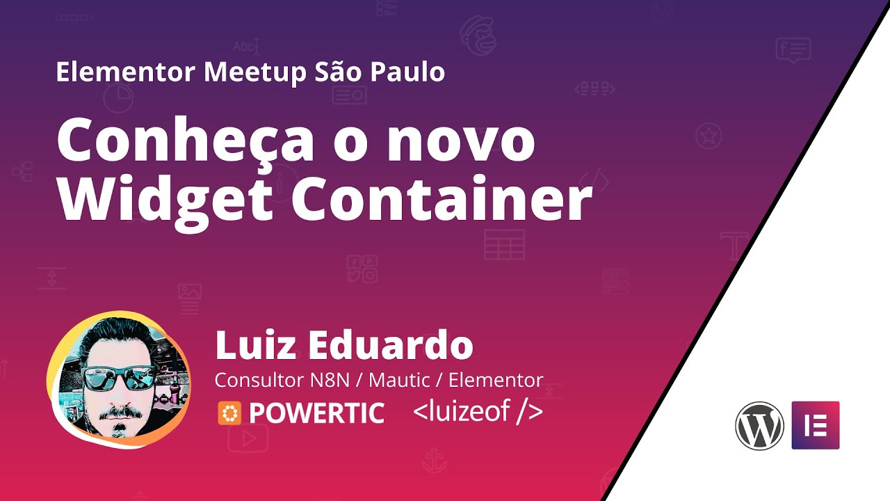 Conheça o novo Widget Container do Elementor - YouTube