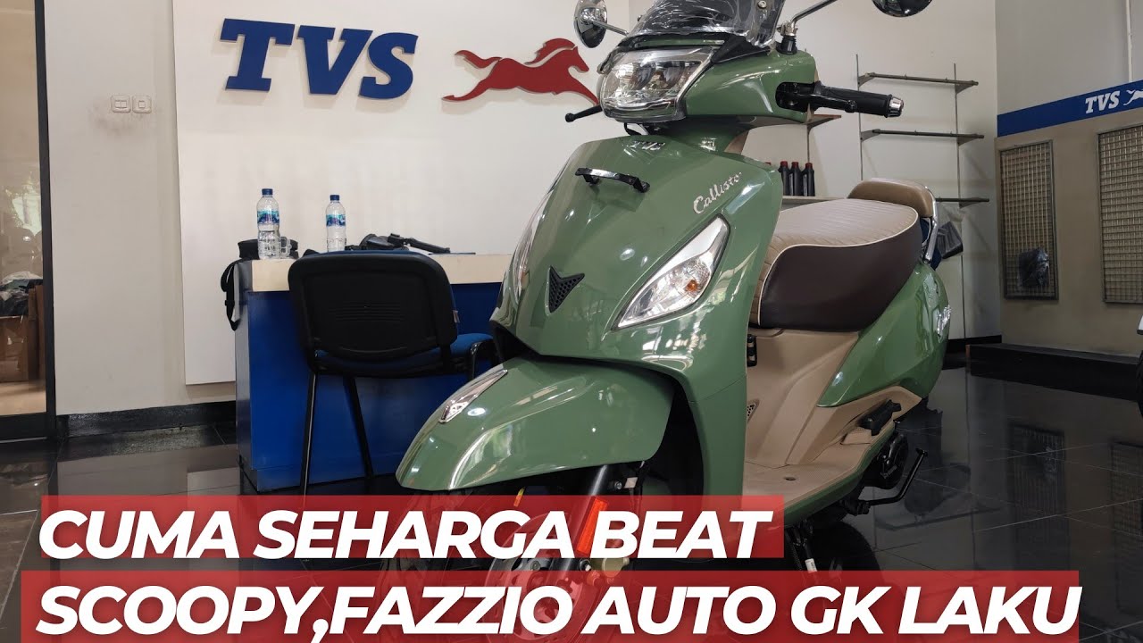 TVS Calisto 110 Terbaru 2024 - YouTube