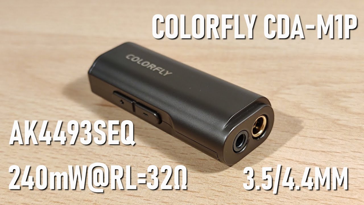 Colorfly CDA-M1P Review - Decent Powerful Dongle DAC/AMP Using ...