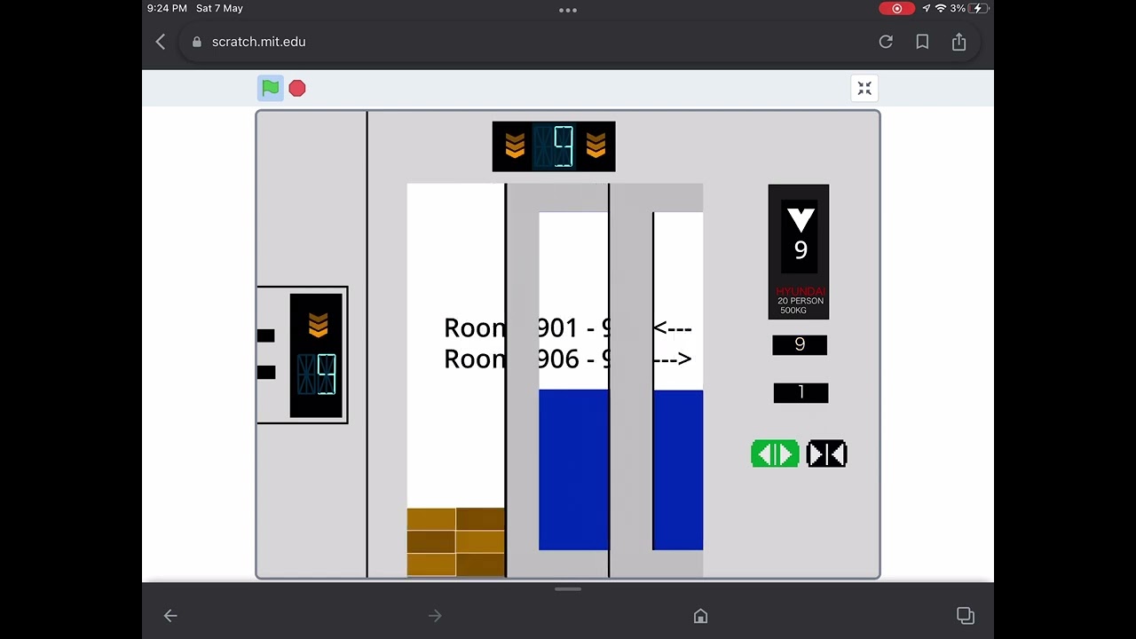 Cool Korean Hyundai Elevator in Scratch - YouTube
