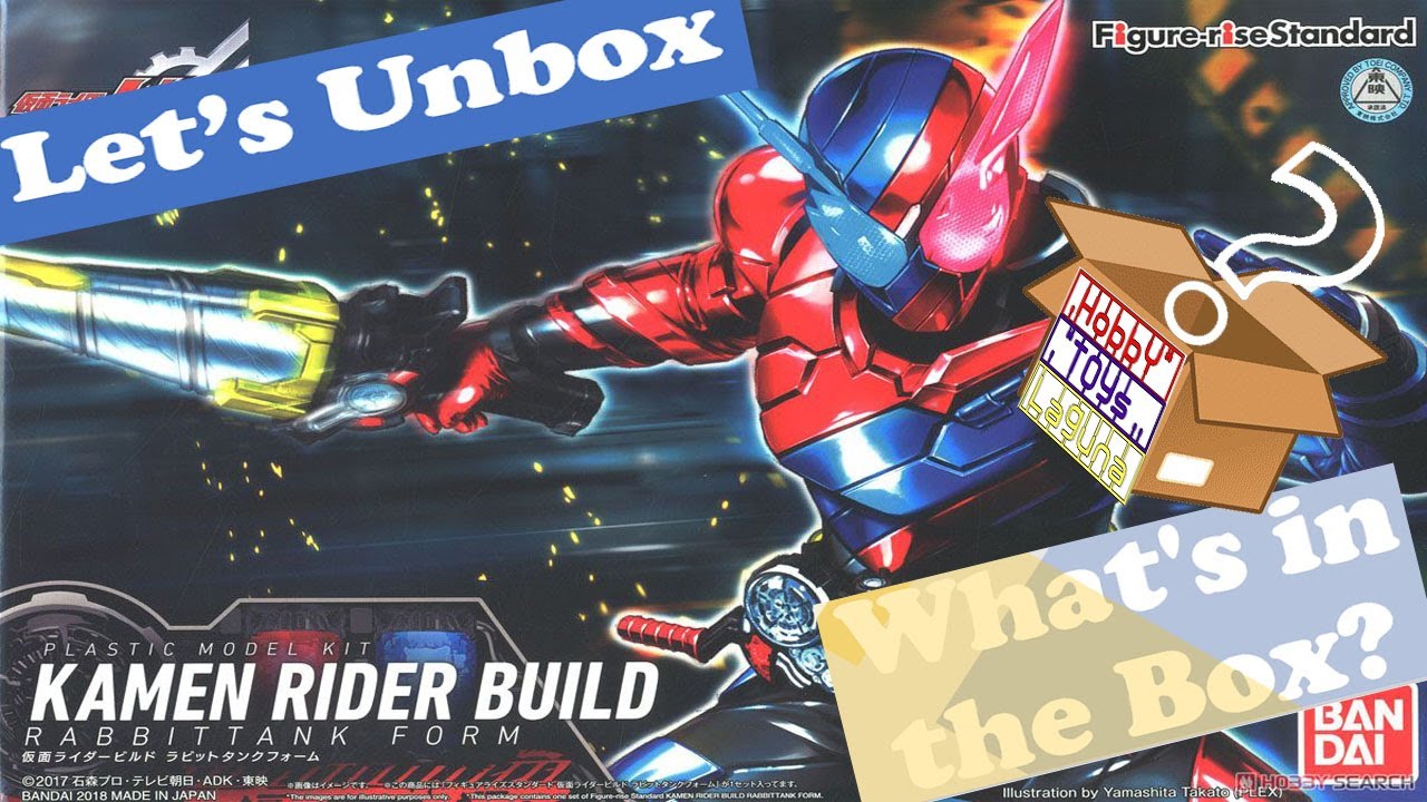 Unboxing Bandai Figure-Rise Standard Kamen Rider Build - YouTube