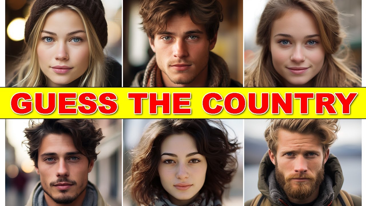 Guess the Country (Europe) Average Faces of Every Nationality - YouTube