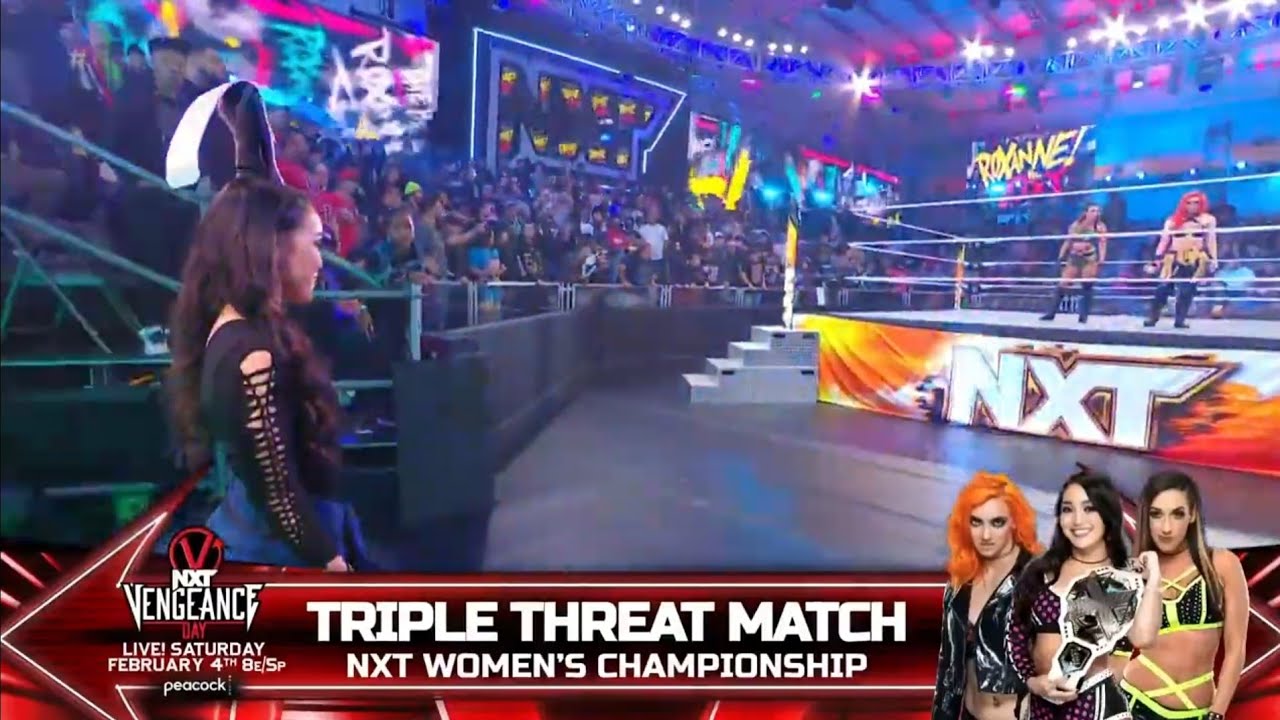 Roxanne Perez confronta a Gigi Dolin & Jacy Jayne Titulo NXT - WWE NXT ...