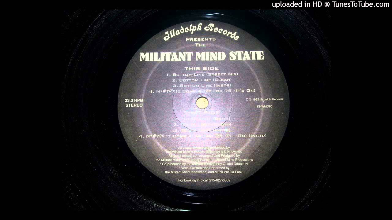 Militant Mind State - Bottom Line (Street Mix) - YouTube