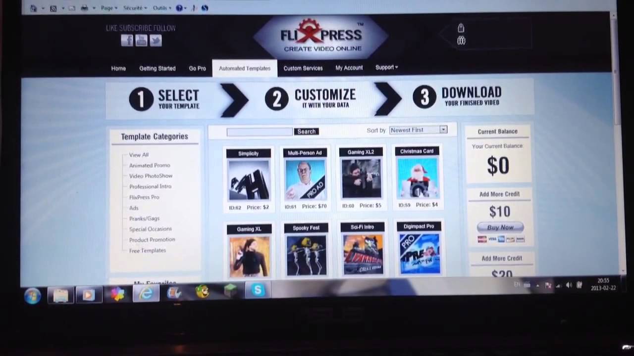 /Tuto comment utiliser Flixpress/ - YouTube