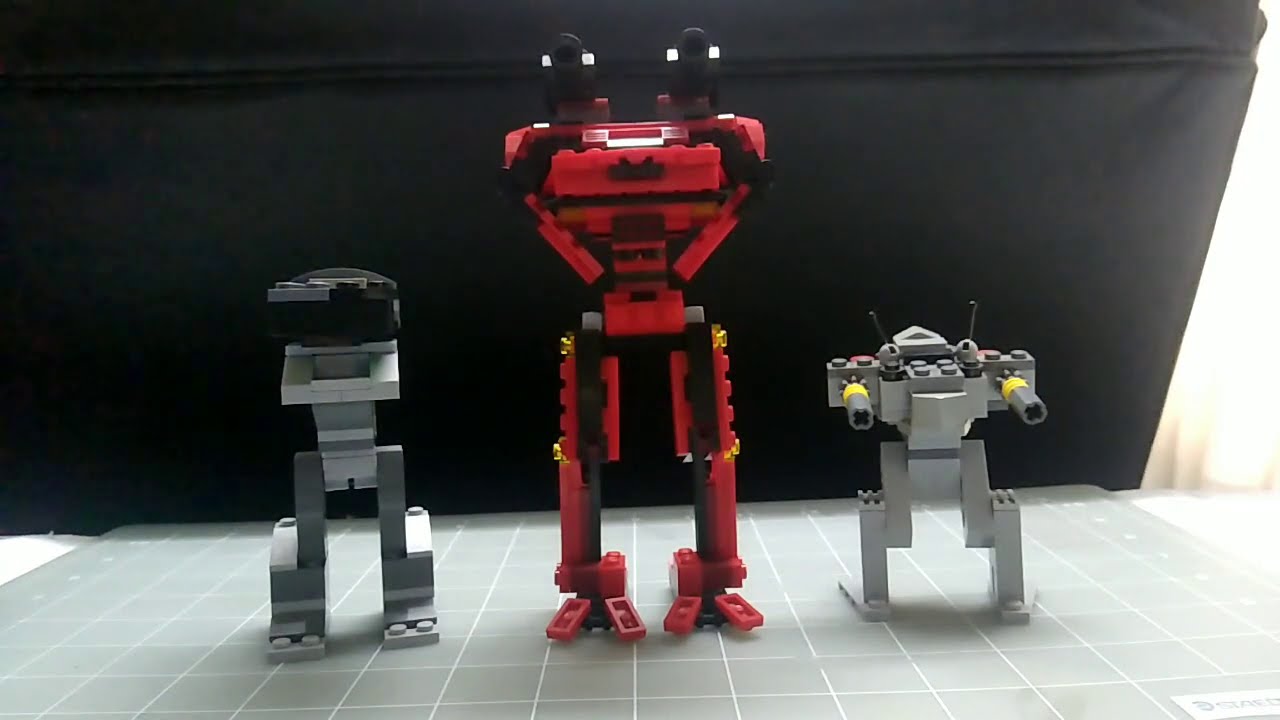 =AO MING= El Titan hecho en LEGO || Construcción completa || War Robots ...
