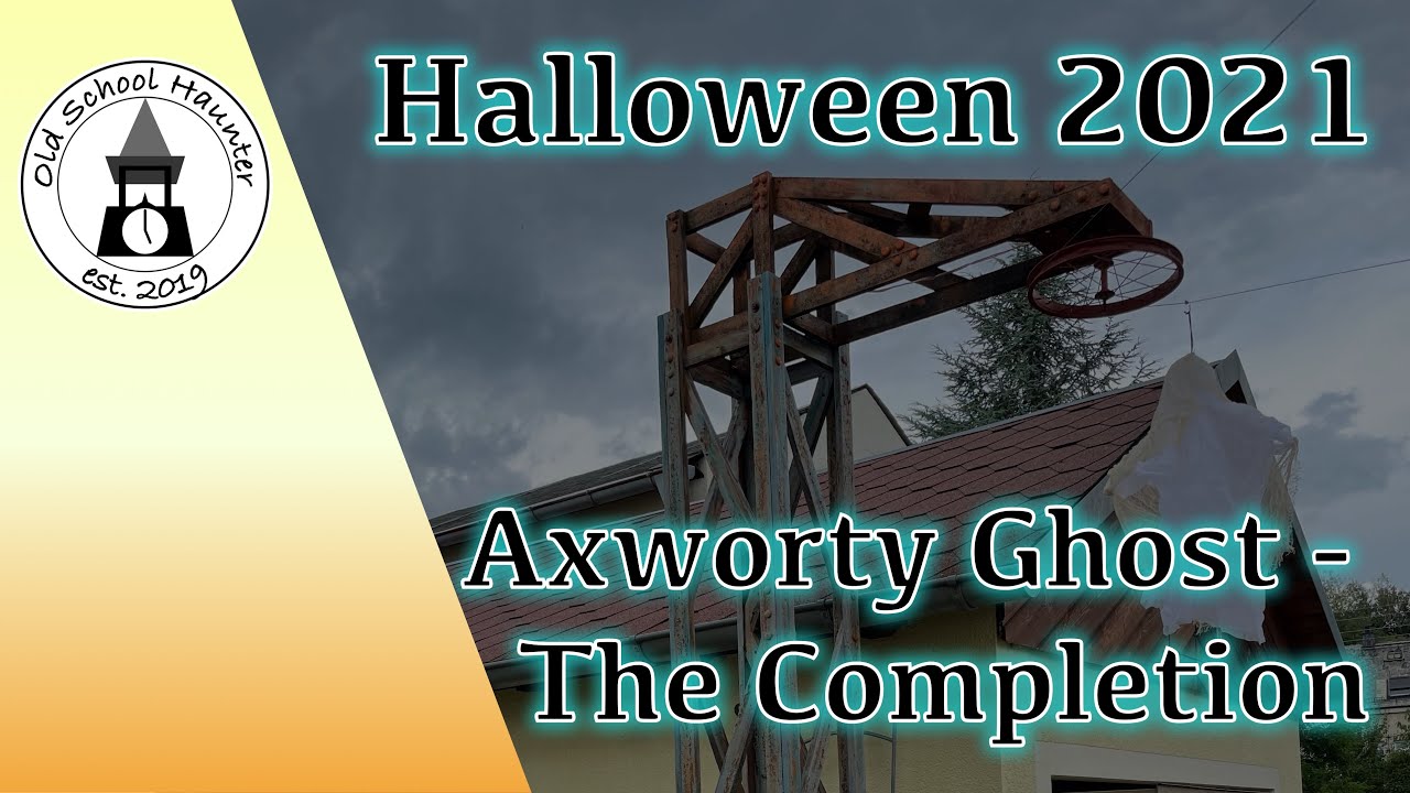 Halloween 2021 Preparations - Completion the Axworthy Flying Ghost ...