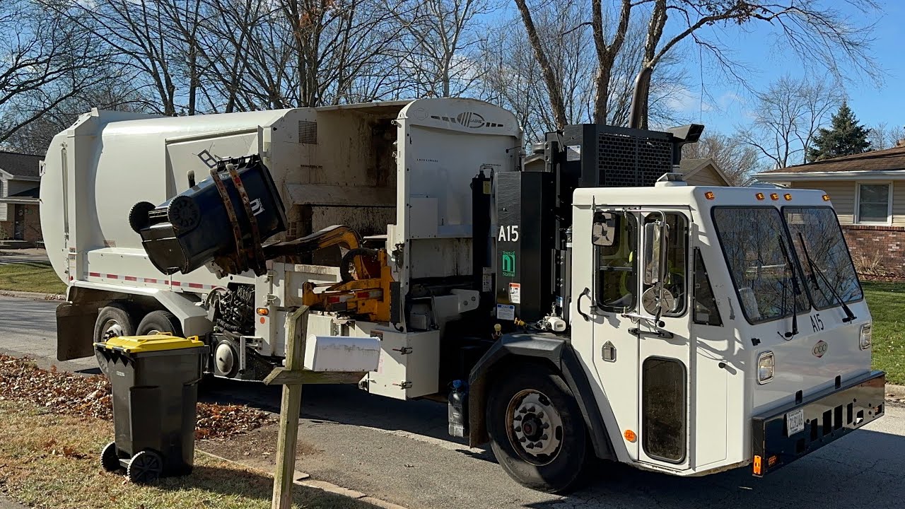 Normal Garbage Truck - YouTube