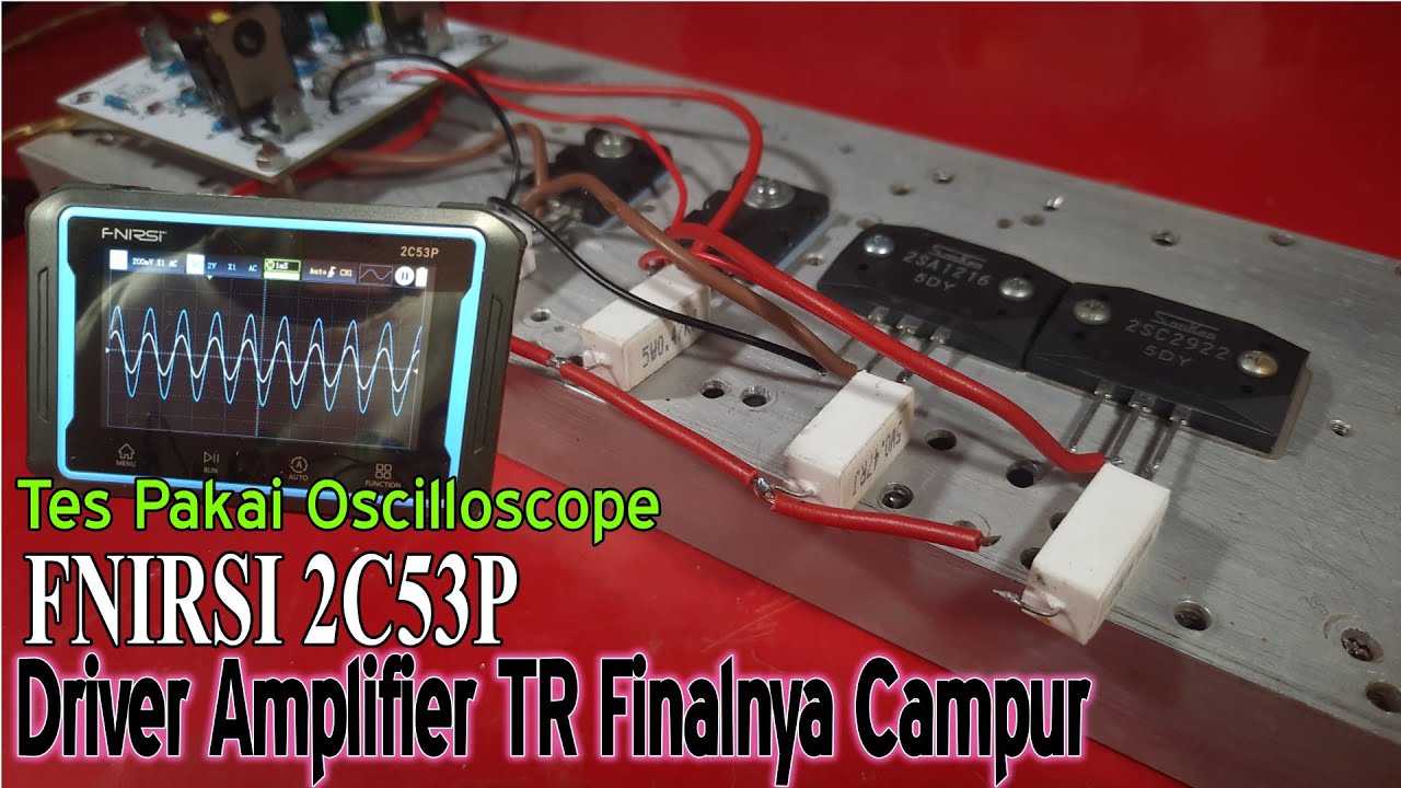 Jika TR Final Sanken Dan Toshiba Dicampur Pada Amplifier - YouTube