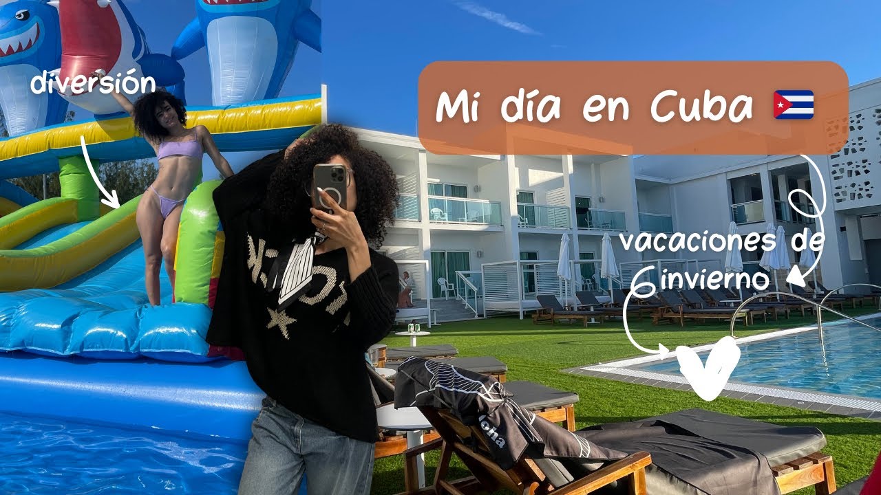 El Parque Acuático Inflable más grande de Cuba. #cayosantamaria - YouTube