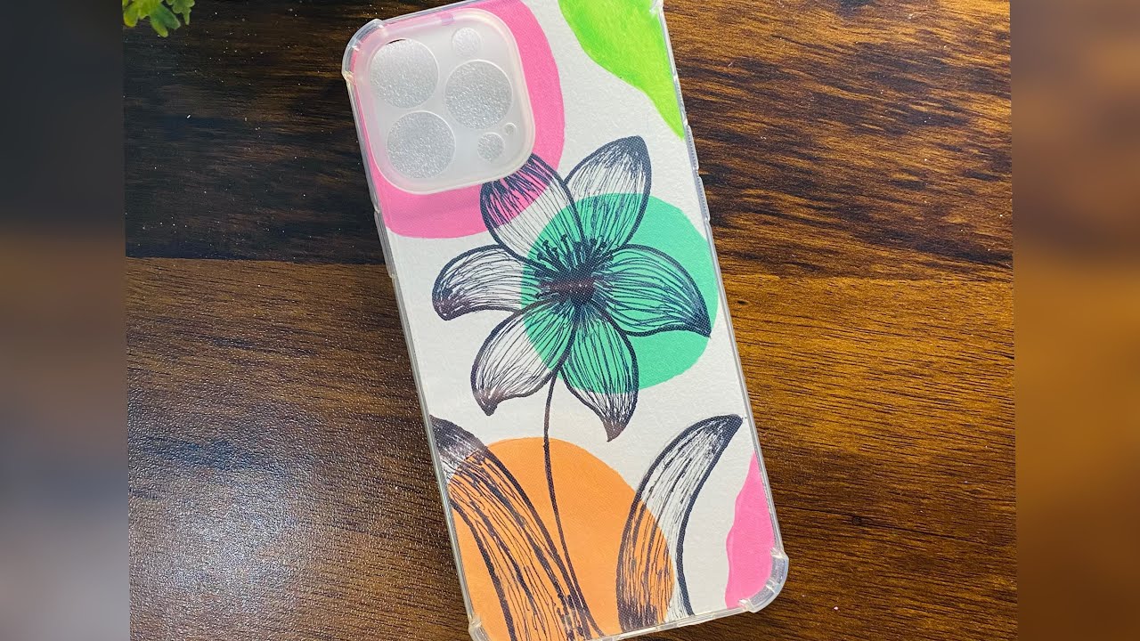 Easy painting | Phone case idea | Aesthetic phone case | DIY phone case ...