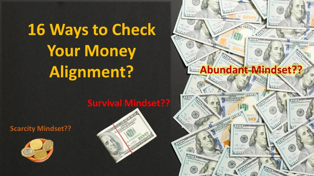 16 Ways to Check Your Money Alignment/Mindset. MONEY & ABUNDANCE ENERGY ...