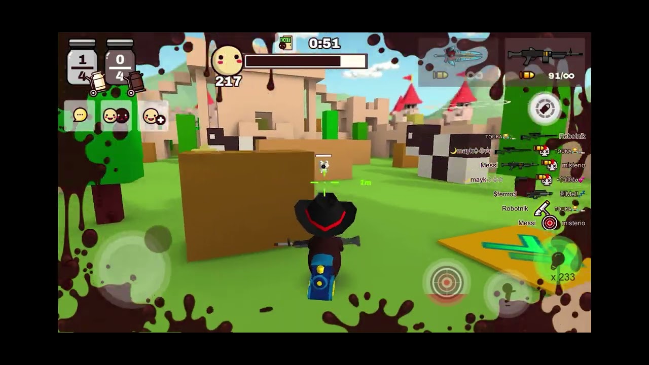 Milk choco/fun gun game! You should play too - YouTube