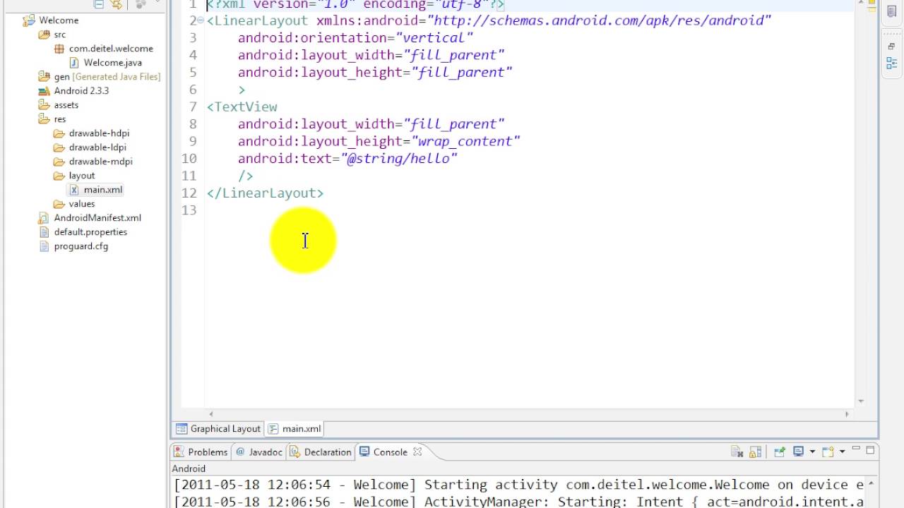 lesson03 03 Introducing the Visual Layout Editor - YouTube