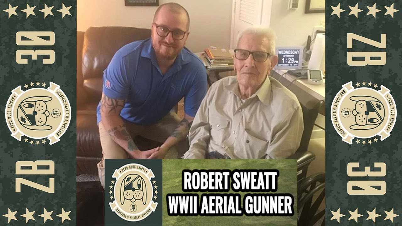 WWII Aerial Gunner Bob Sweatt Full Interview - YouTube